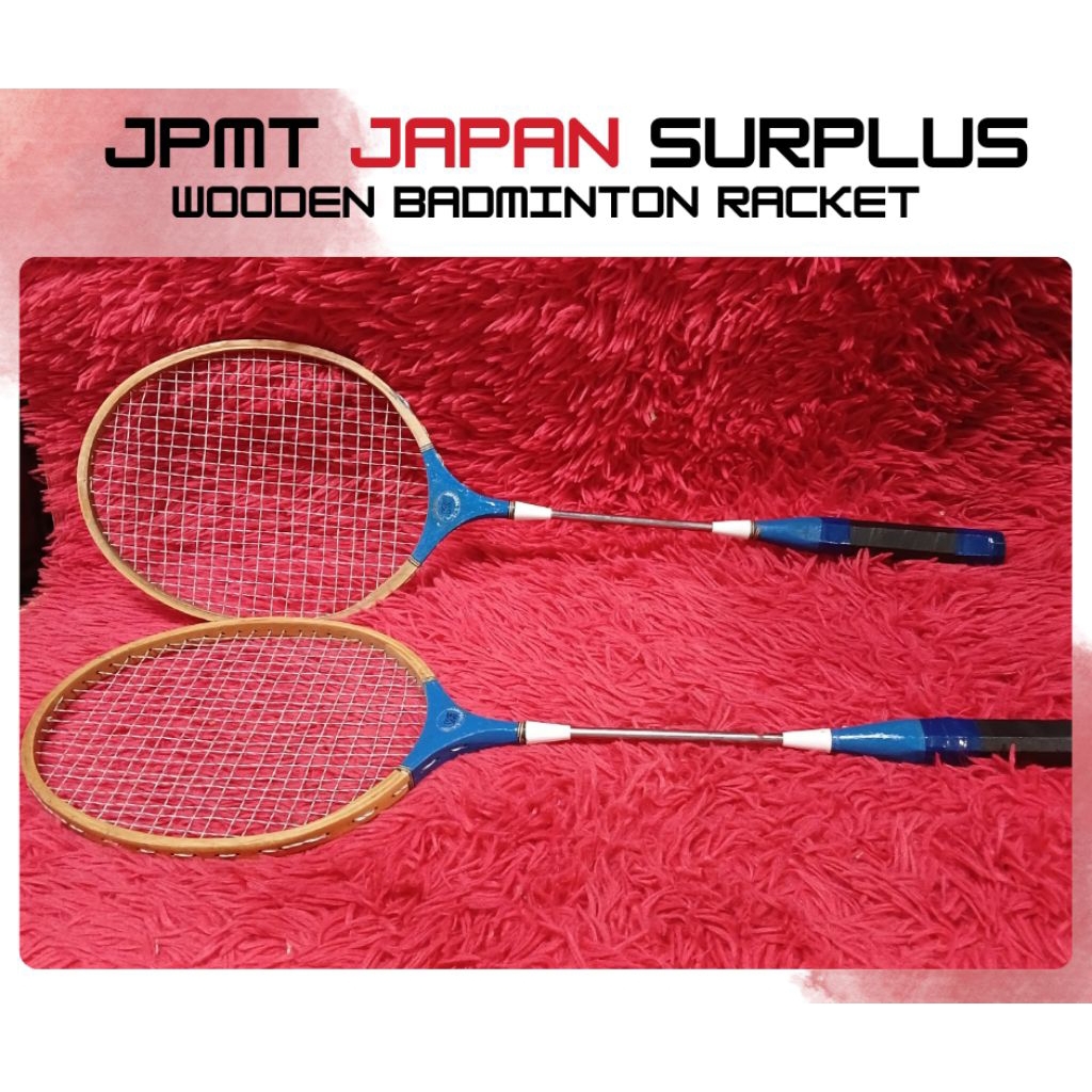 WOODEN BADMINTON RACKET JAPAN SURPLUS | Shopee Philippines