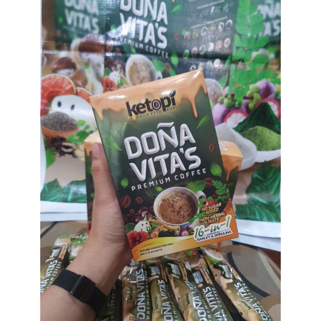 Doña Vita’s 16n1 coffee & tea mix 10x21g. | Shopee Philippines