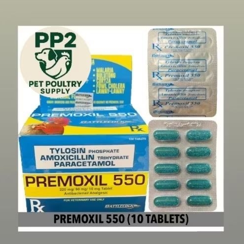 10 TABLETS PREMOXIL FOR GAMEFOWL ANIMAL USE ONLY | Shopee Philippines