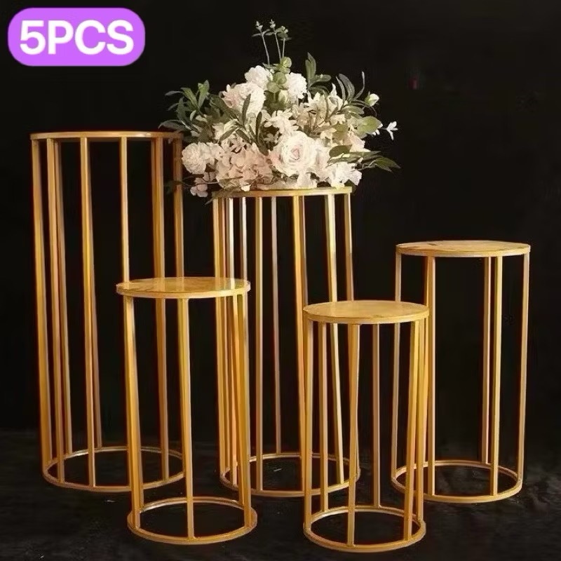 Round iron cake table rack dessert table welcome area decoration ...
