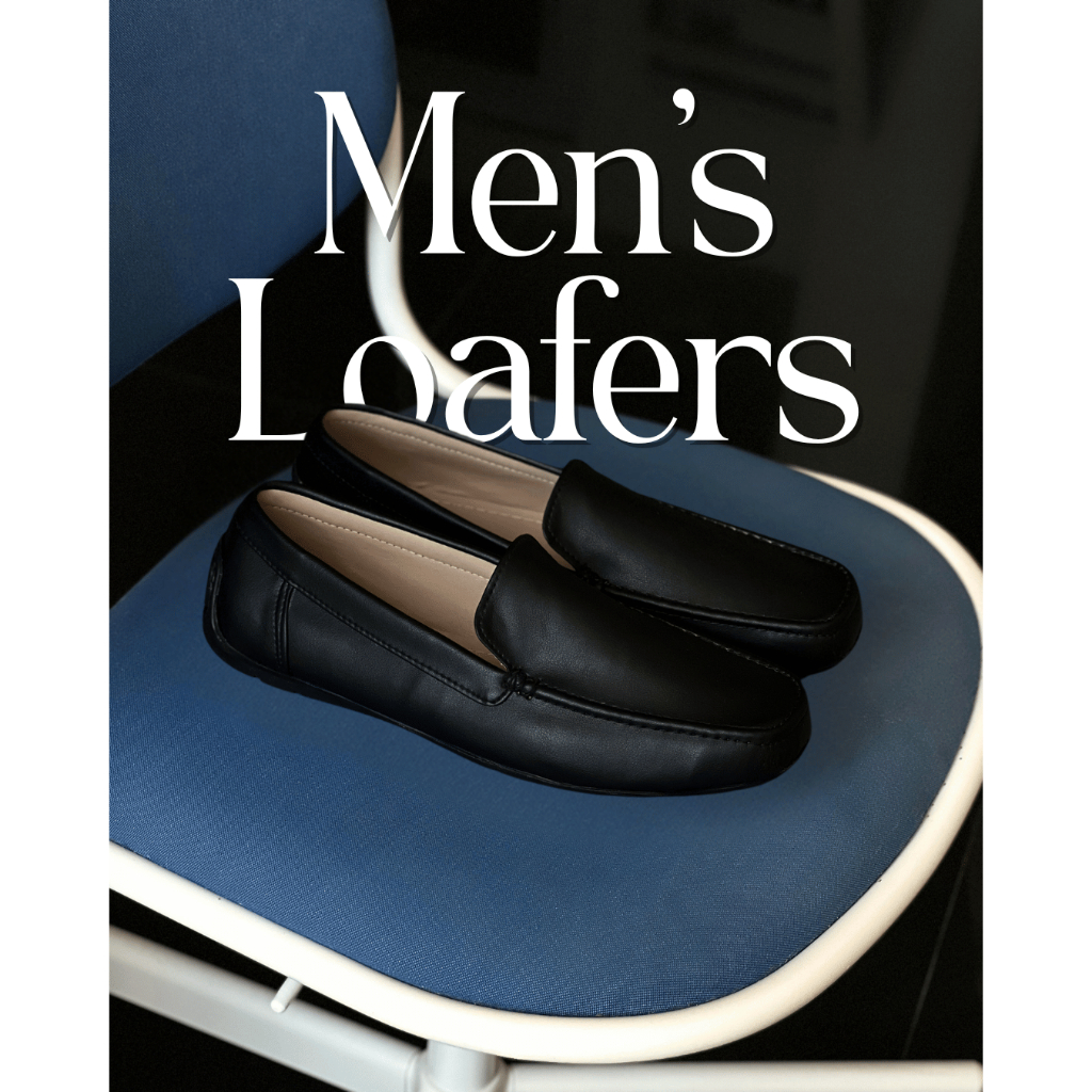 Topsider Loafer Black Shoes Office Work or School Slip on for Men - LILIW MADE | Shopee Philippines