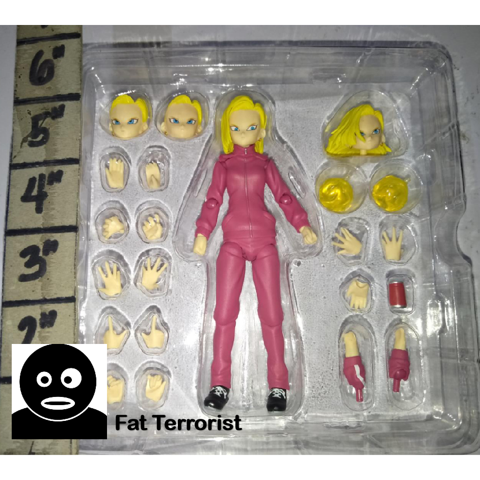FT SHF BL Class E Adventurer Dragon Ball Android 18 BiB | Shopee ...