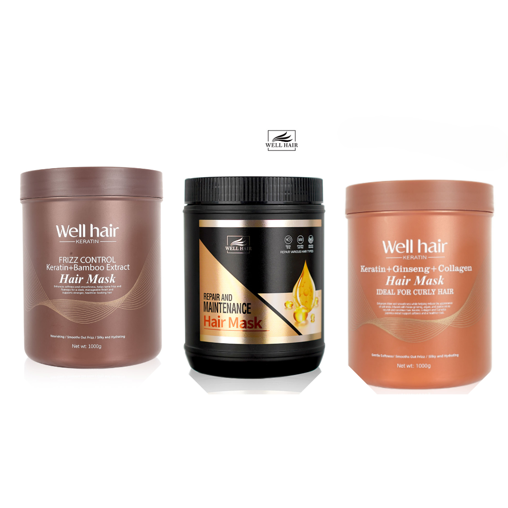 WELL HAIR WH-H002 Repair And Maintenance Hair Mask | Shopee Philippines