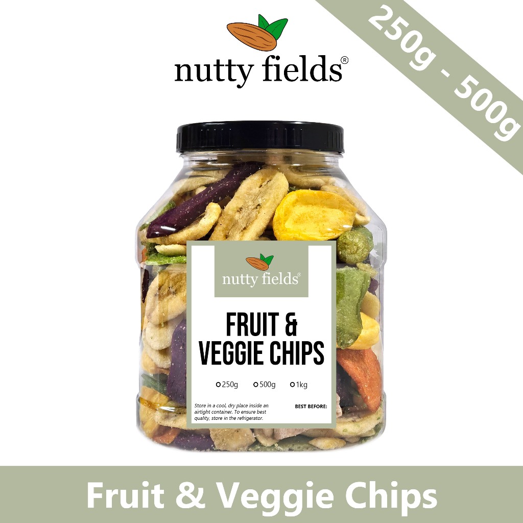 Fruit & Veggie Chips (250g - 500g) by Nutty Fields | Shopee Philippines