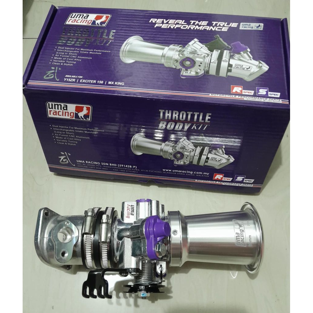 UMA THROTTLE BODY 36MM/22A FOR SNIPER 155/R15 V3 ORIGNAL | Shopee ...