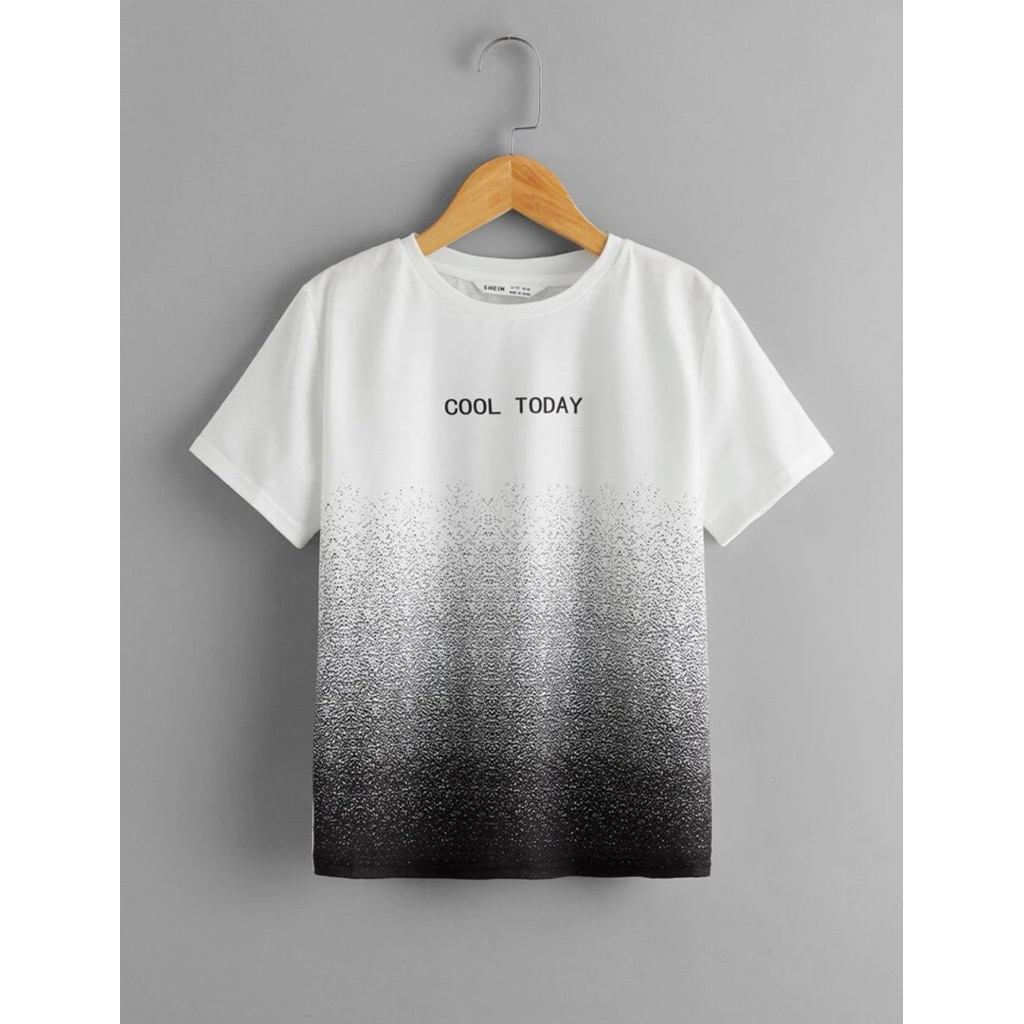 SHEIN Graphic camo tee 14y on tag | Shopee Philippines