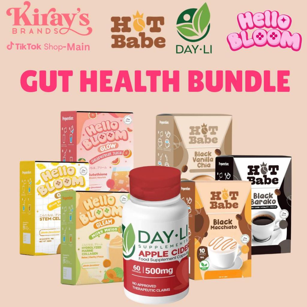 GUT HEALTH BUNDLE by Kiray Celis Apple Cider Capsules for Healthcare ...