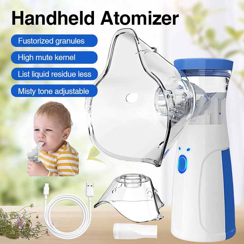 Dr.Spock Nebulizer Rechargeable Inhaler For Asthma Spray Nebulizer For ...