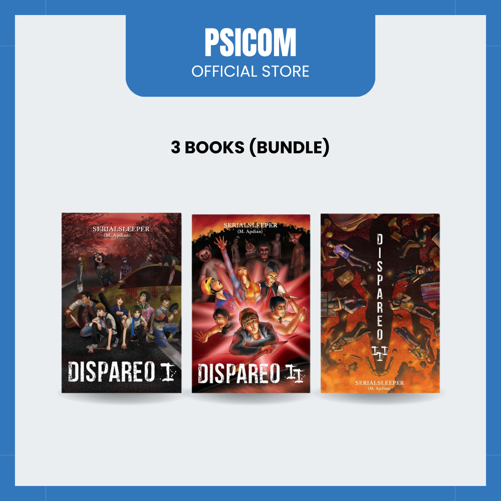 Psicom Bundle - Dispareo by Serialsleeper (3 Books) | Shopee Philippines