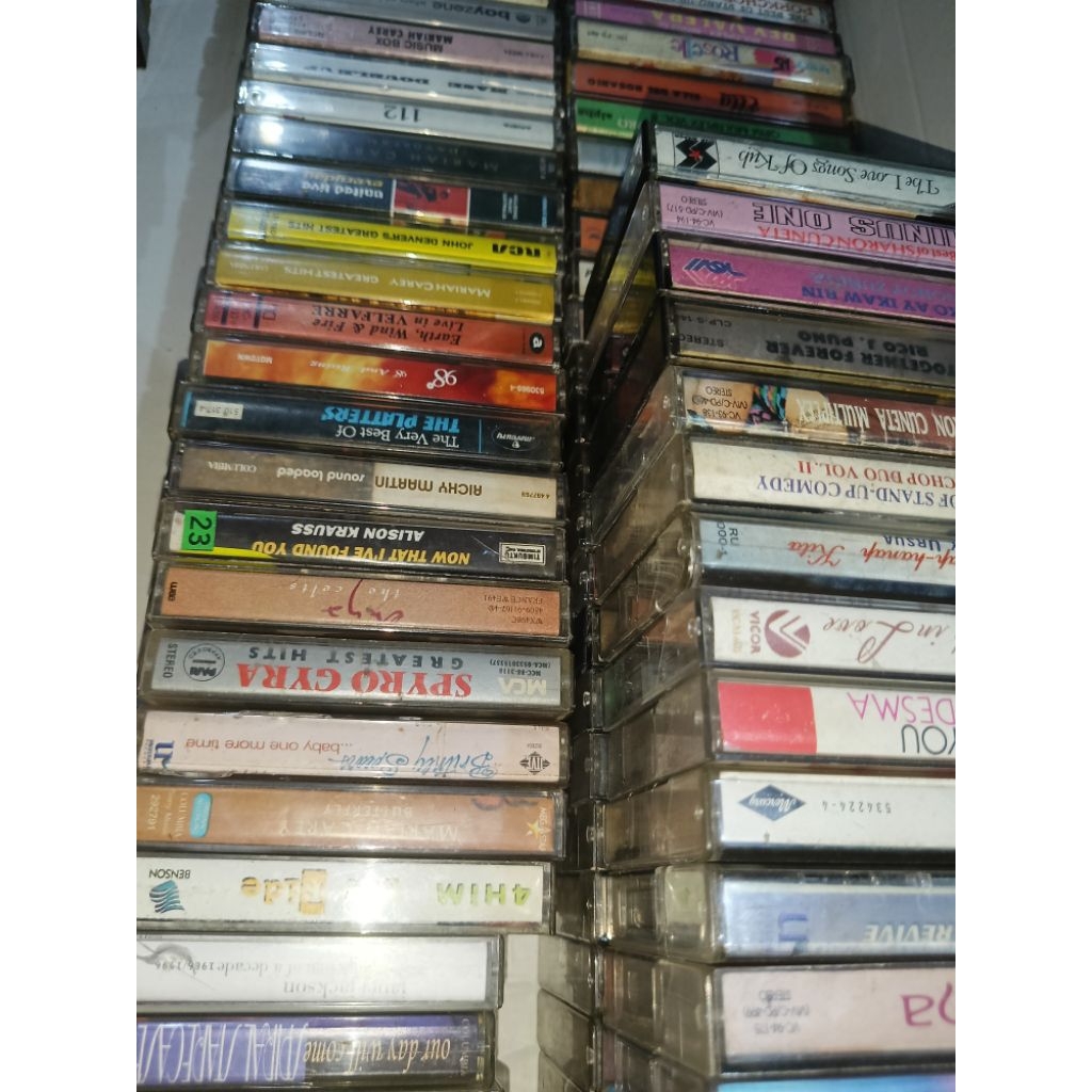 Vintage Cassette Tapes Different Foreign Artist/Music | Shopee Philippines