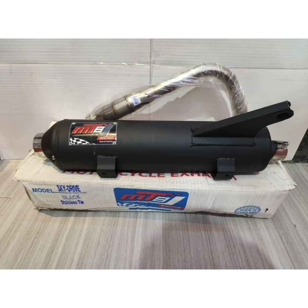 MT8 PIPE FOR SKYDRIVE 125 BLACK STAINLESS TIP MT8-19 | Shopee Philippines