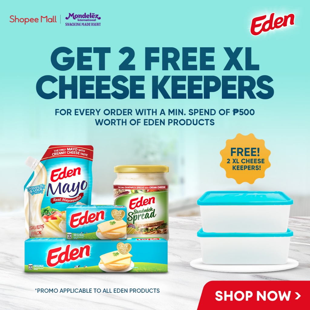 Eden Original - Processed Filled Cheese 900g with Milk Vitamins A & B2 ...