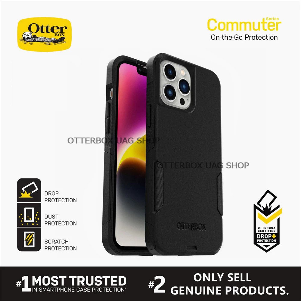OtterBox Commuter Series With iPhone 16 Pro Max / 15 14 Pro Max / 13 12 ...