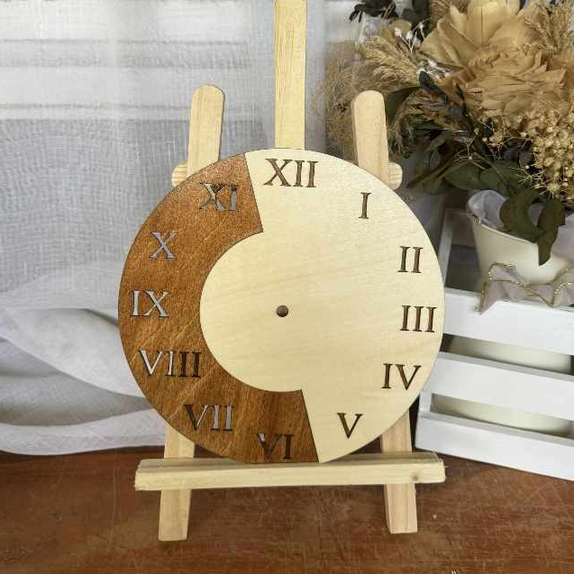 DOUBLE LAYERED Two Tone Clock for souvenirs, personalized, customized ...