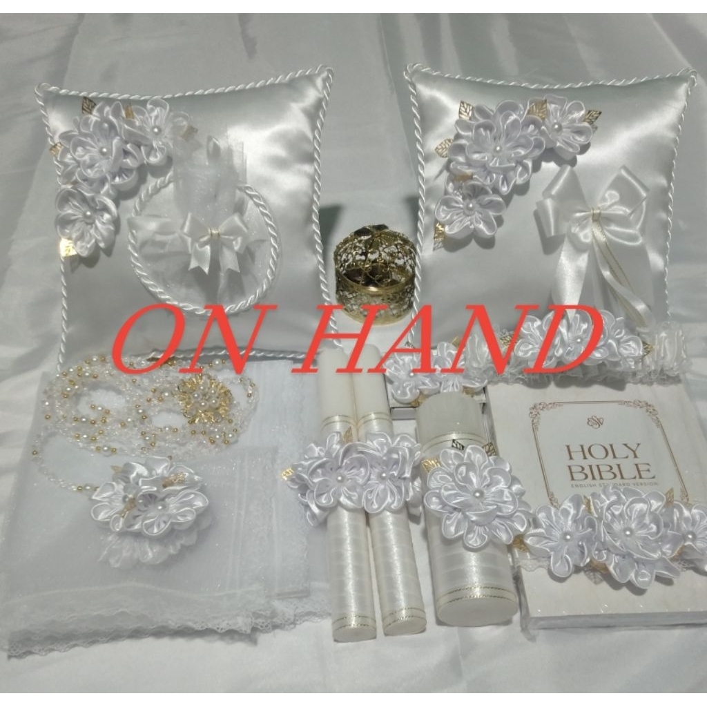 Wedding Essential Complete set with beaded cord | Shopee Philippines