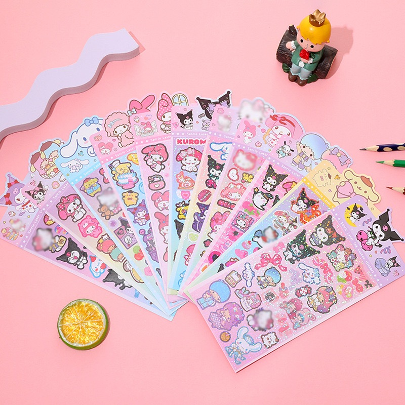 20pcs sanrio sticker laser sticker lootbag filler wholesale （Two styles ...