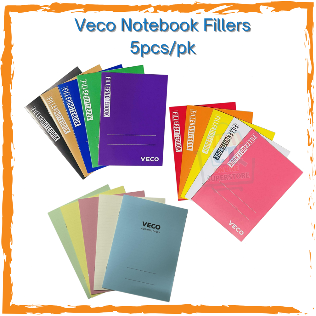 Veco Notebook Refill Dynamic Notes Refill 6 x 8.5 inches 16 leaves (5 ...