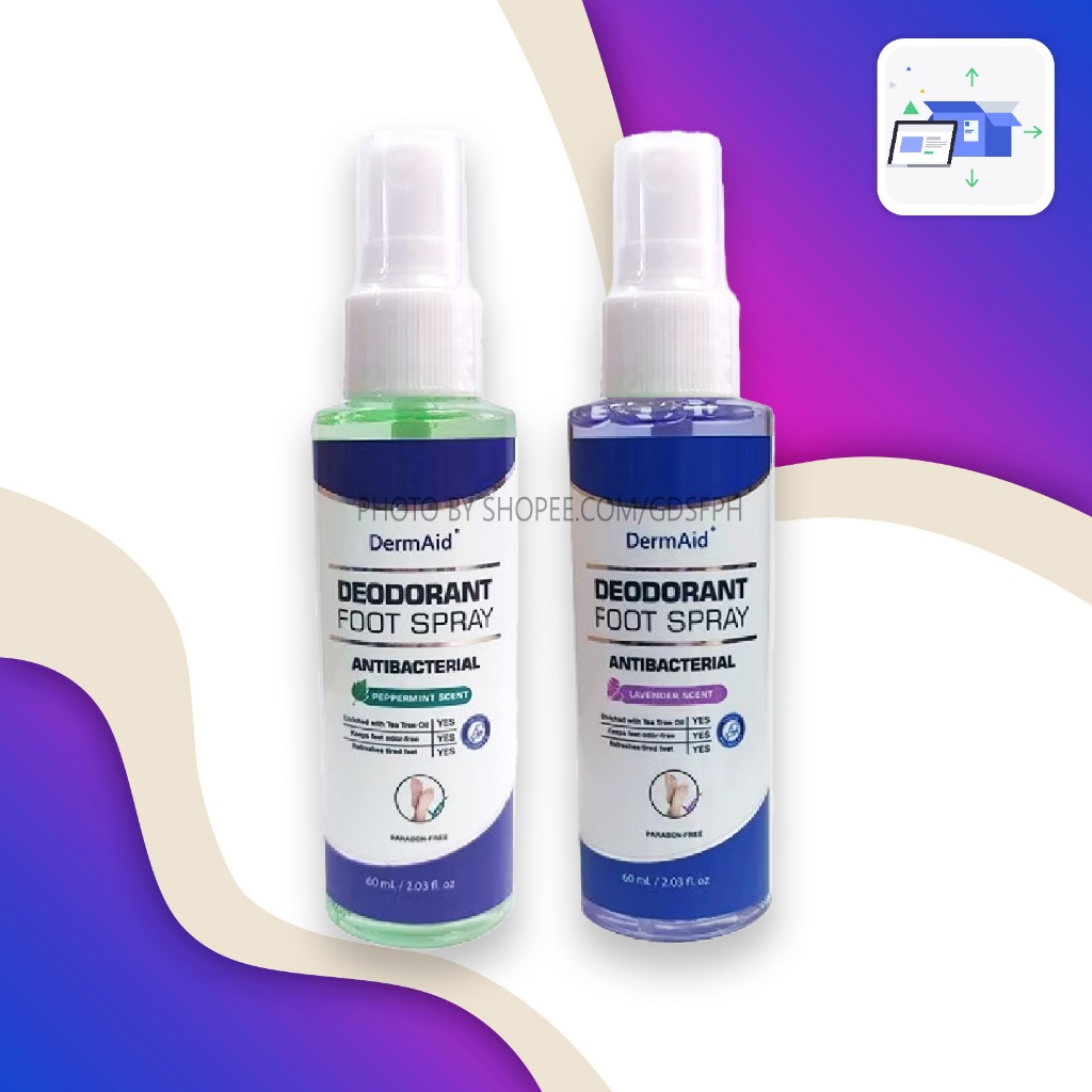 Dermaid Foot Deodorant Spray 60 mL - Sold Per Item Per Variety GDSFPH ...