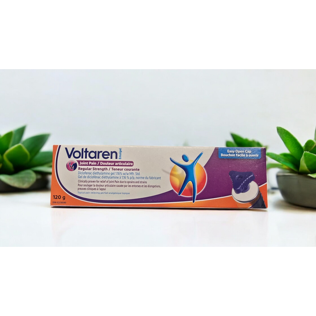 Voltaren Emulgel Regular Strength Joint Pain, Topical Pain Relief Cream ...