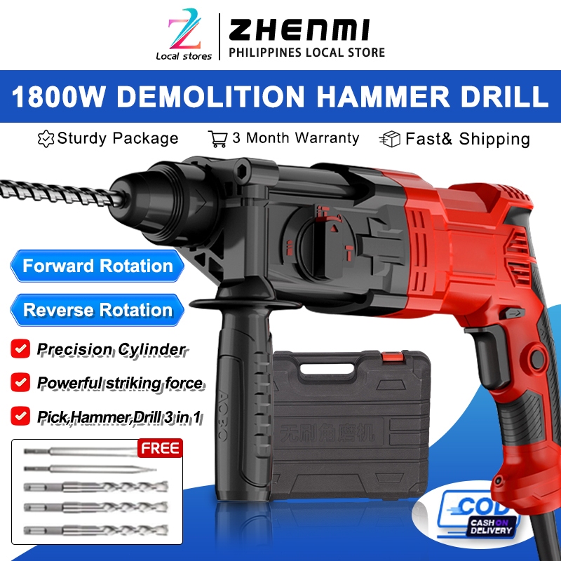 Electric Hammer/Chipping Hammer 20mm Heavy Duty Professional Chipping ...