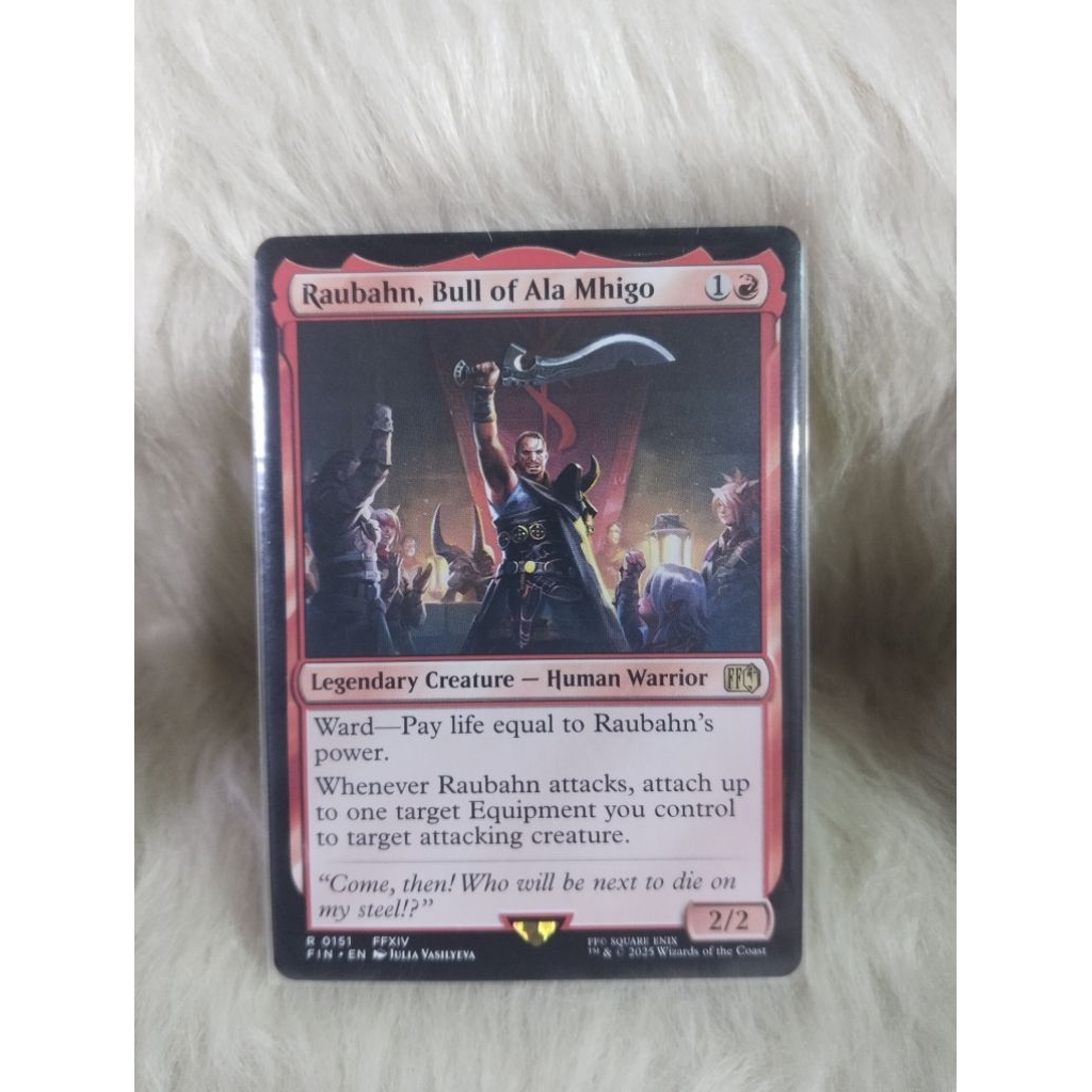 Final Fantasy - Cid,Timeless Artificer / Raubahn,Bull of Ala Mhigo ...