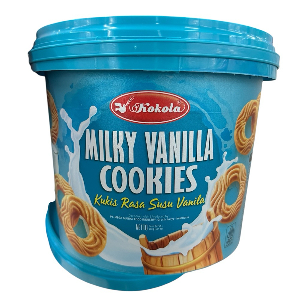 Imported - Kokola Milky Vanilla Cookies 400g | Shopee Philippines