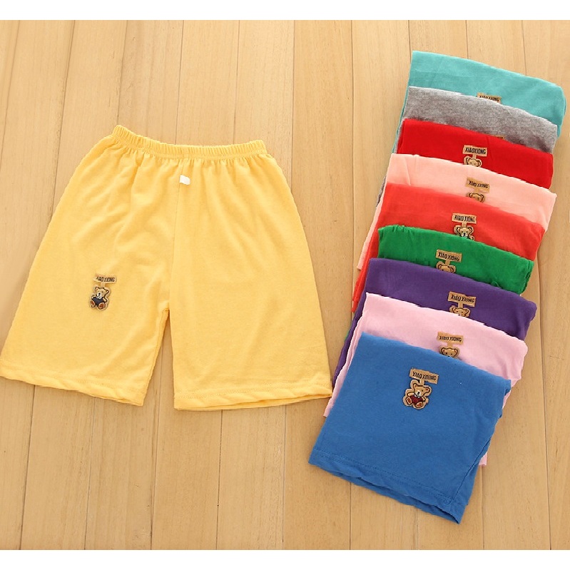 Little Sparkles Unisex Plain Shorts for Kids Random Color | Shopee ...