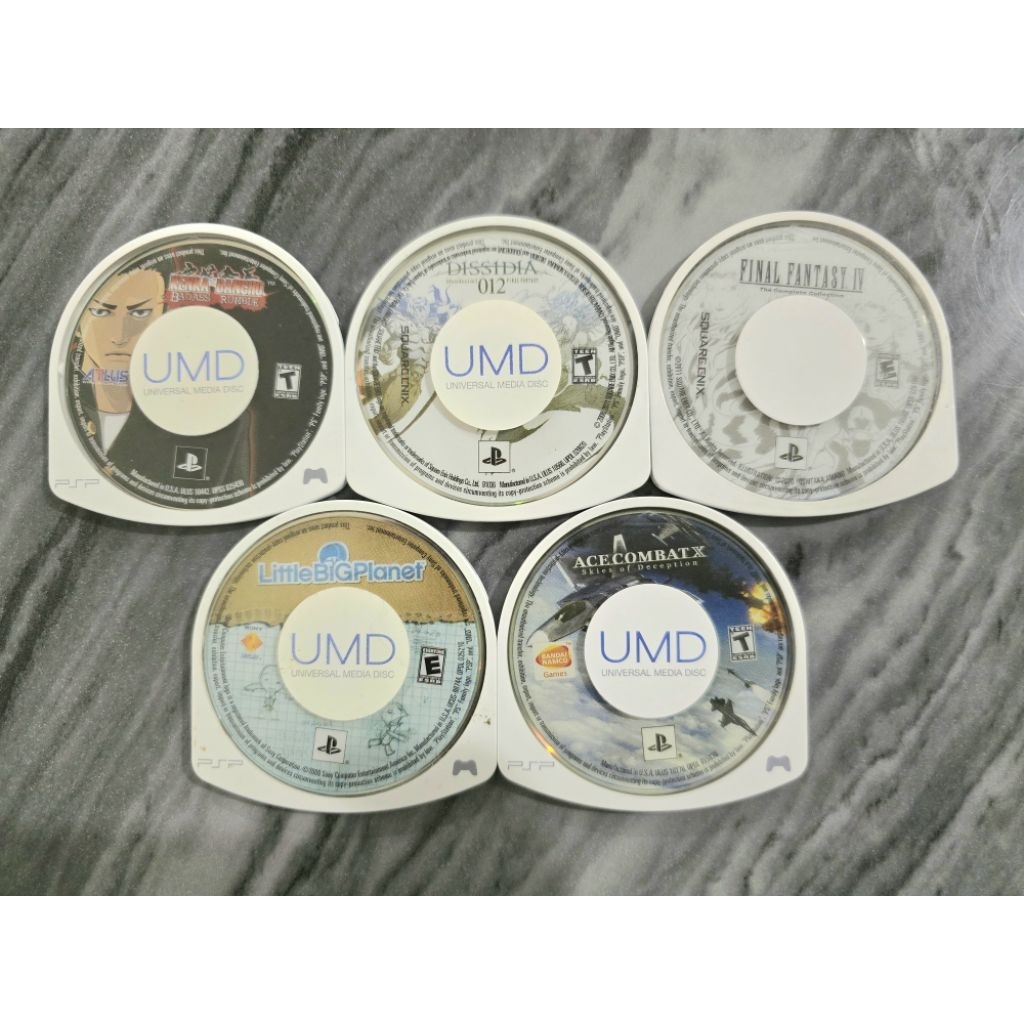 PSP UMD Discs R1 / US Bundle Lot Playstation Portable | Shopee Philippines