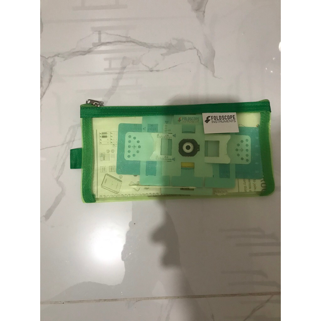 ASSEMBLED FOLDSCOPE BASIC KIT Origami Paper 140 X Magnification Science ...