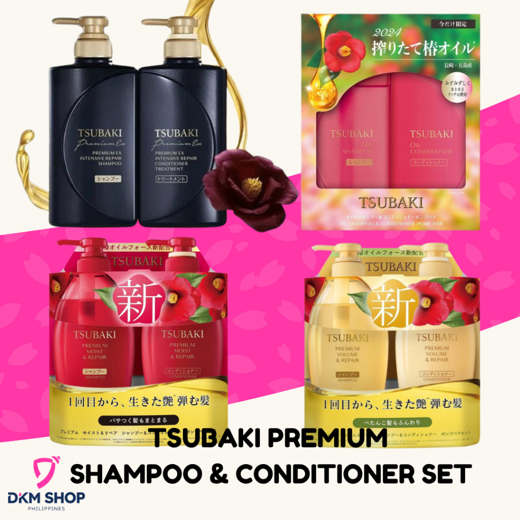 TSUBAKI PREMIUM SHAMPOO & CONDITIONER | Shopee Philippines