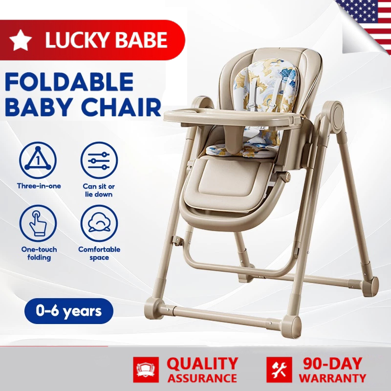 2-in-1 Baby Rocking High Chair with Removable Food Tray for Feeding ...