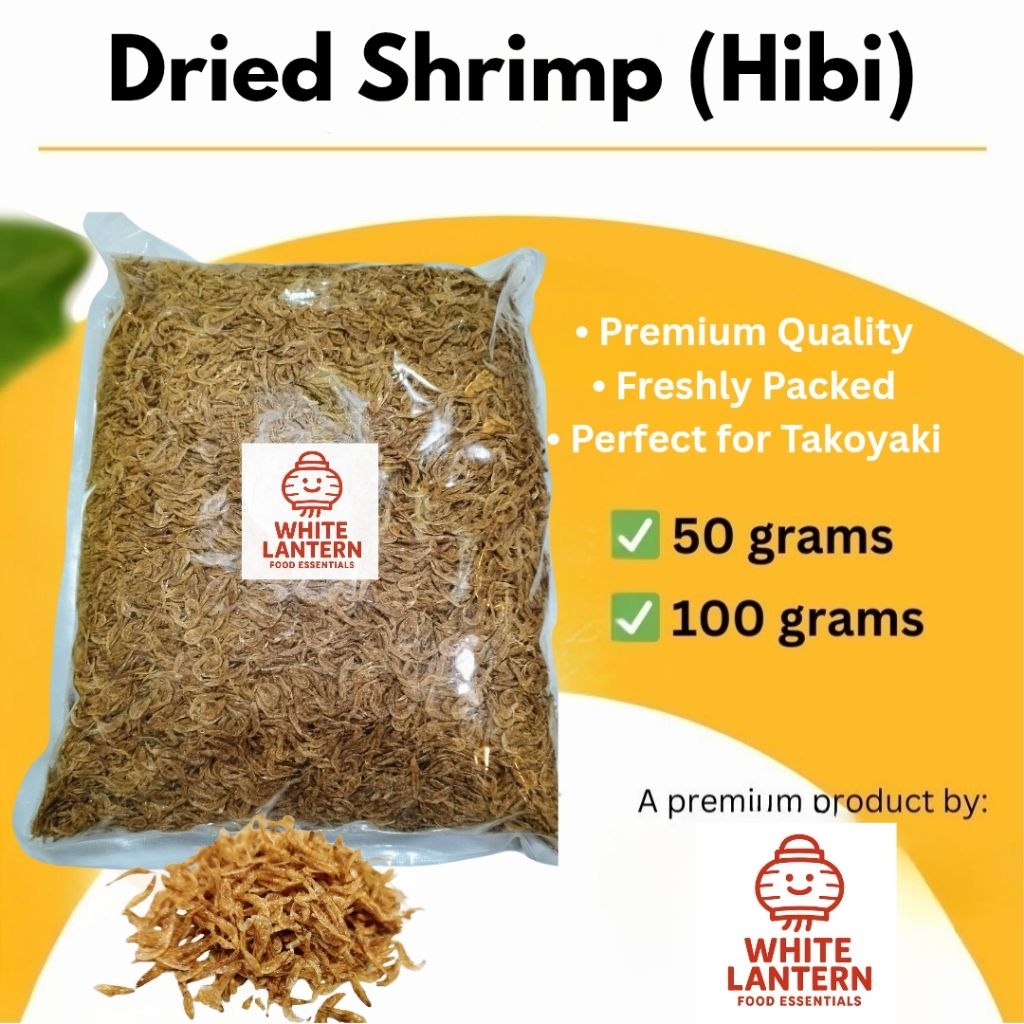 DRIED SHRIMP (Hibi, kalkag, alamang) Perfect for Takoyaki | Shopee ...