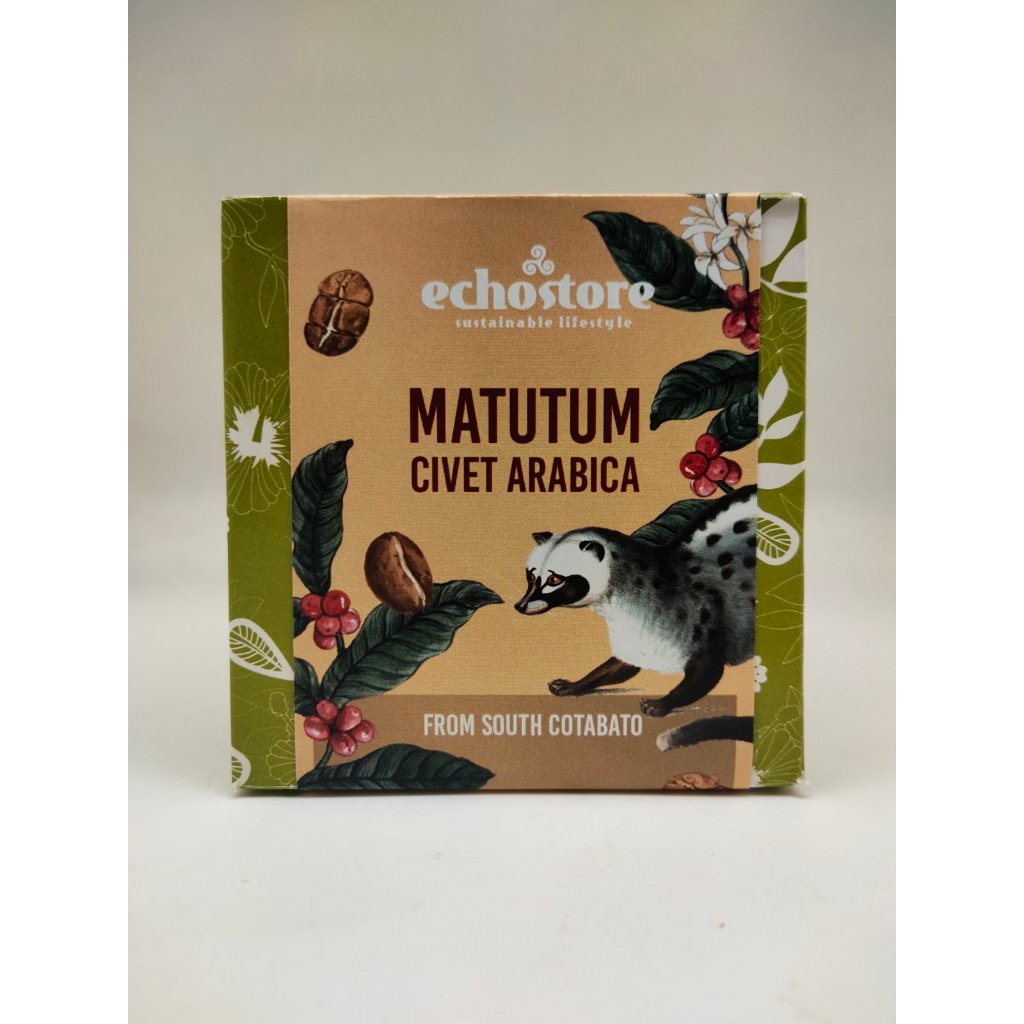 ECHOstore Philippine Civet Coffee 100g - Mt. Matutum | Shopee Philippines