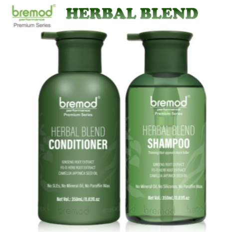 Bremod Premium Series Herbal Blend Shampoo and Conditioner 350ML ...