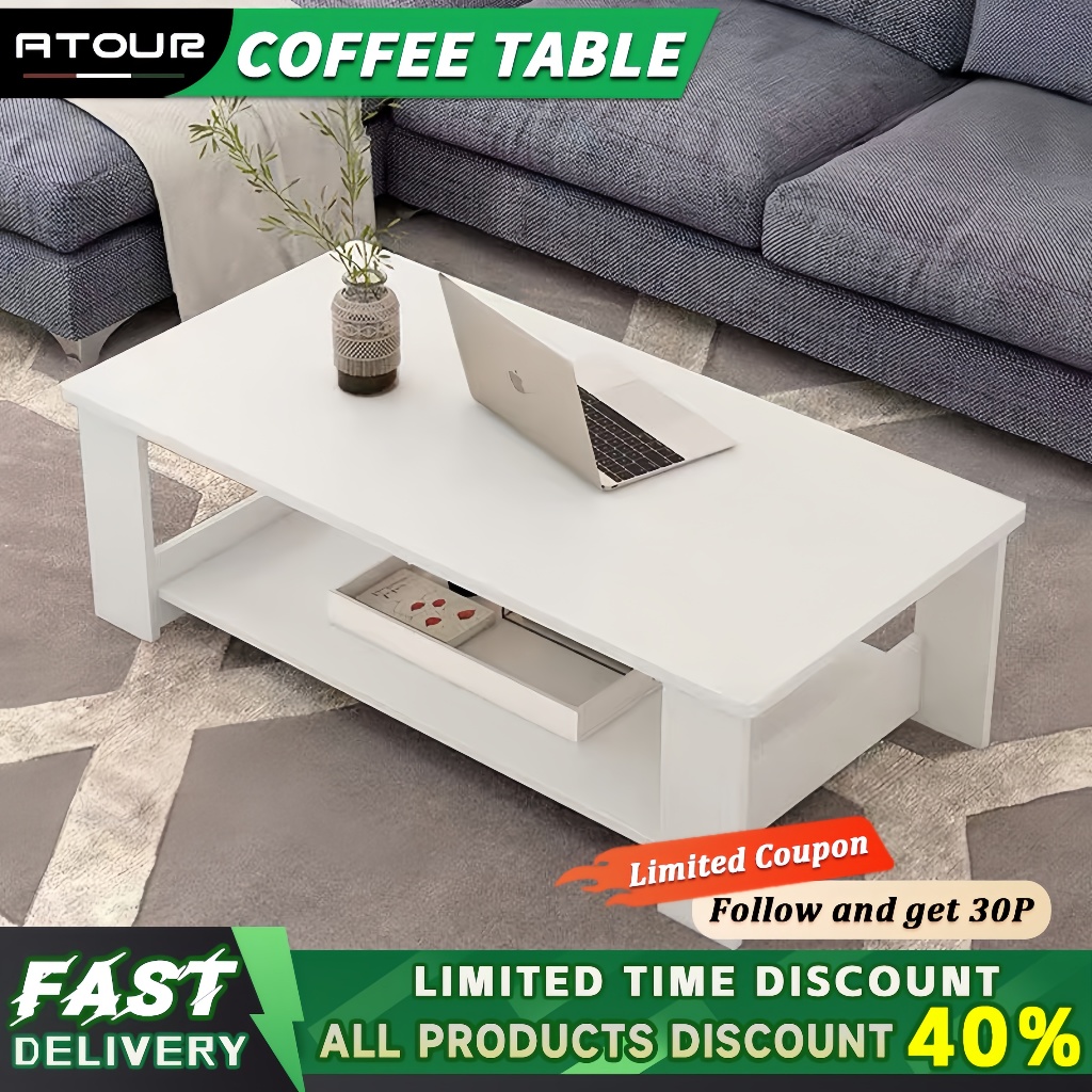 ATOUR Coffee Table Living Room Household Simple Modern Small Apartment ...