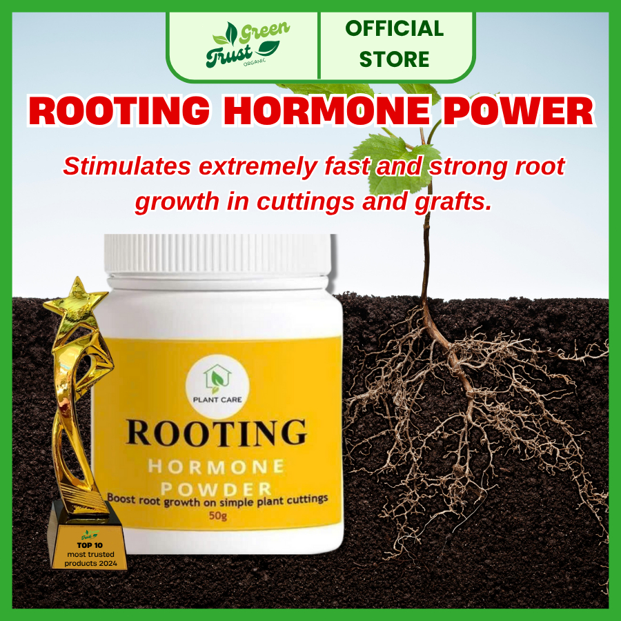 Rooting Hormone Powder - Super Root Stimulant For Cuttings, Grafting ...