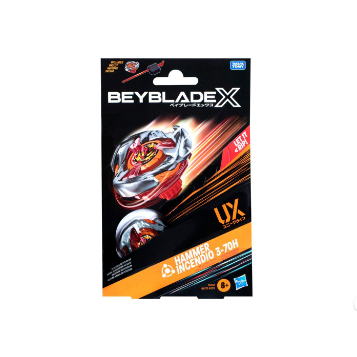Beyblade X Hammer Incendio 3-70H UX Starter - Hasbro | Shopee Philippines