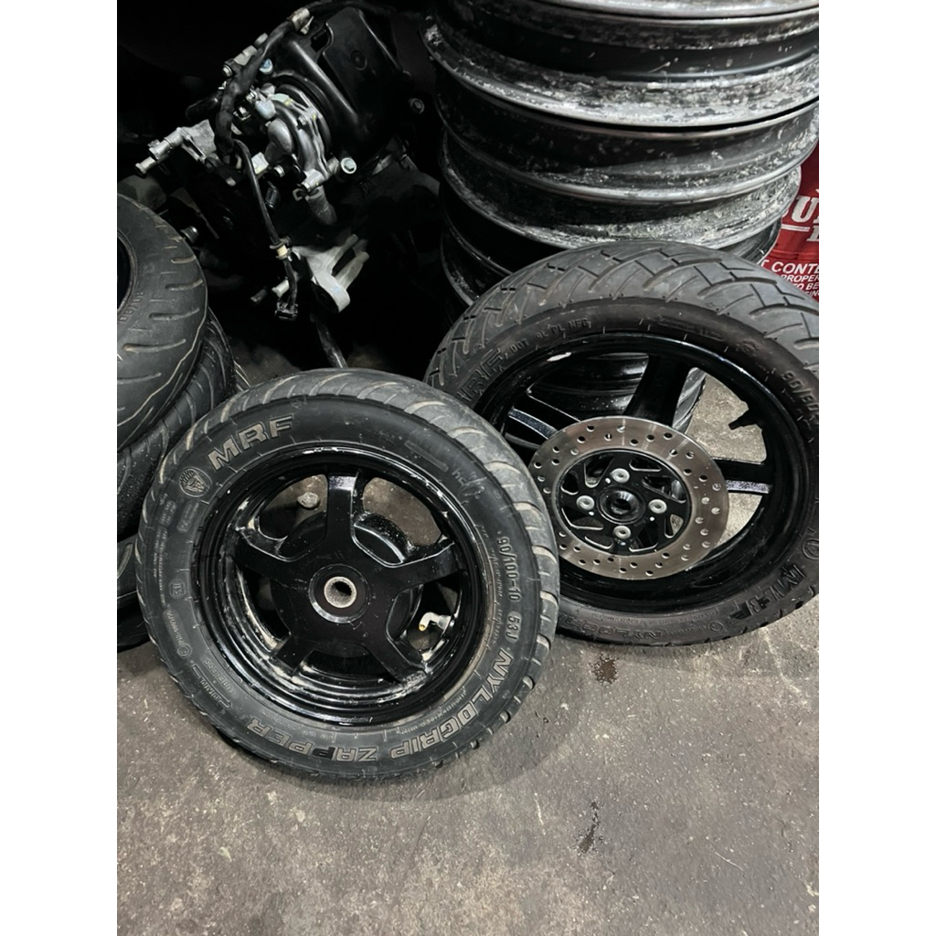 MAGS SET FOR SUZUKI BURGMAN STREET SGP ( MAGS ONLY NO TIRES INCLUDED ...