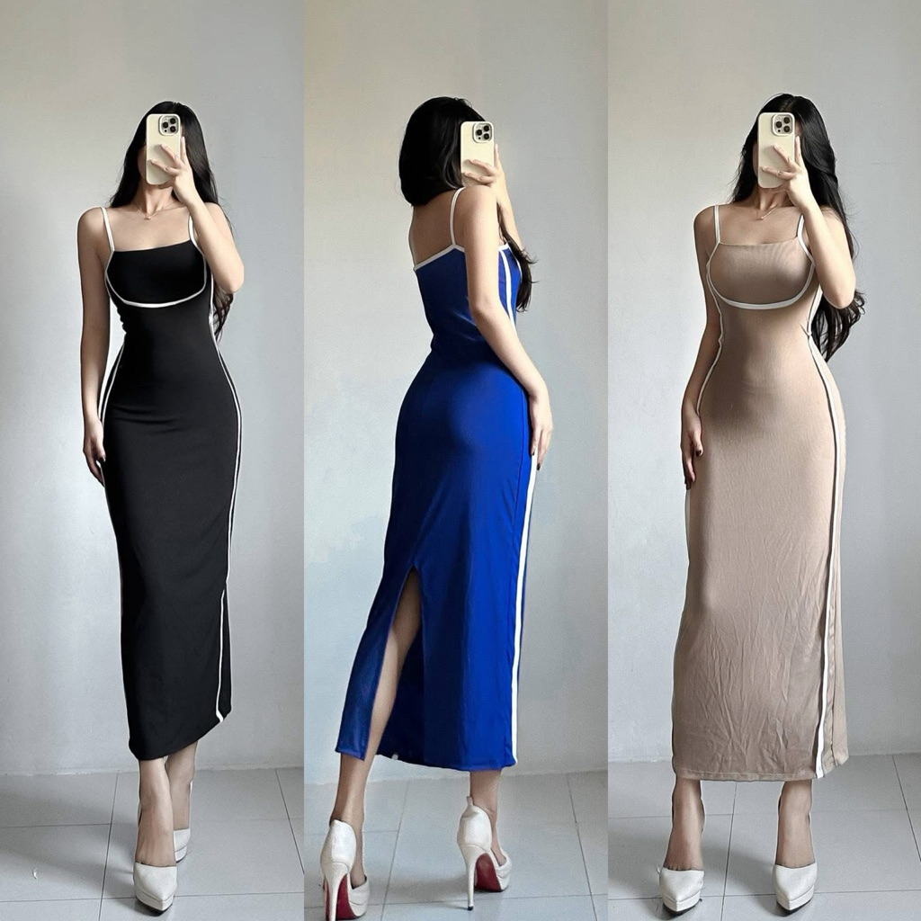SLS Marylite Combi Knitted Dress Xs to Medium Body Frames | Shopee ...