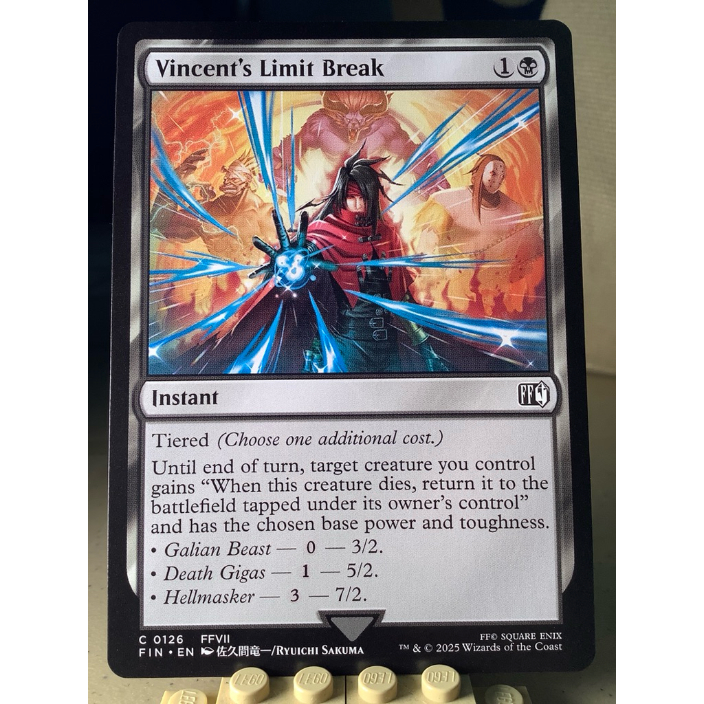 MTG - Vincent’s Limit Break (Universes Beyond: FInal Fantasy) | Shopee ...