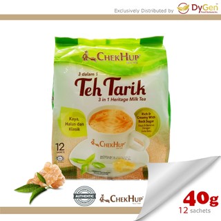 Chek Hup 3 in 1 Teh Tarik Rich and Creamy (40g x 12s) | Shopee Philippines