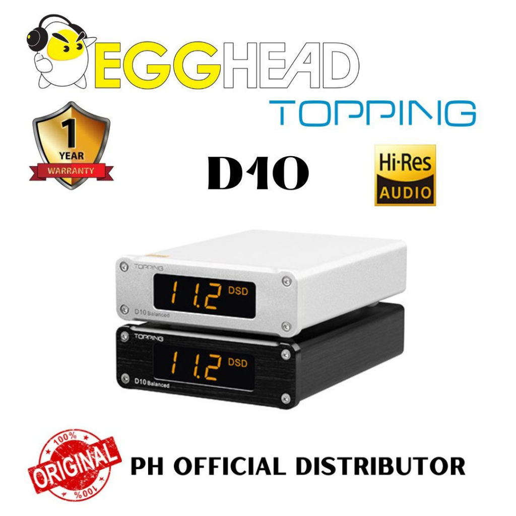 Topping D10 - Balanced USB DAC | Shopee Philippines
