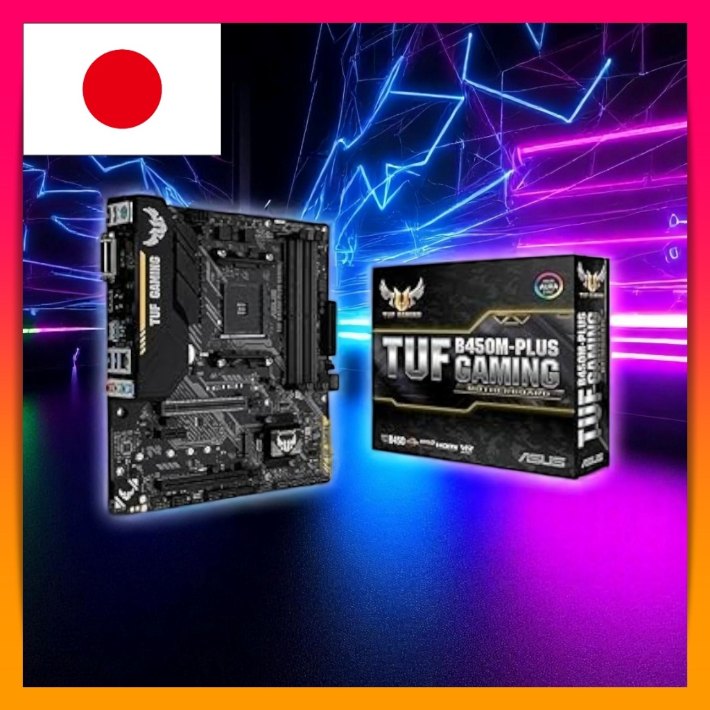 ASUS AMD B450 AM4 Compatible Motherboard TUF B450M-PLUS GAMING ...