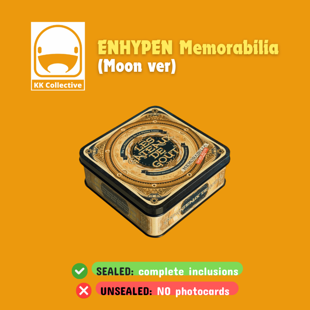 ENHYPEN Memorabilia (Moon ver) | Shopee Philippines