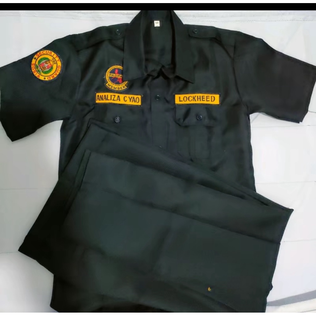Polo navy blue security guard | Shopee Philippines