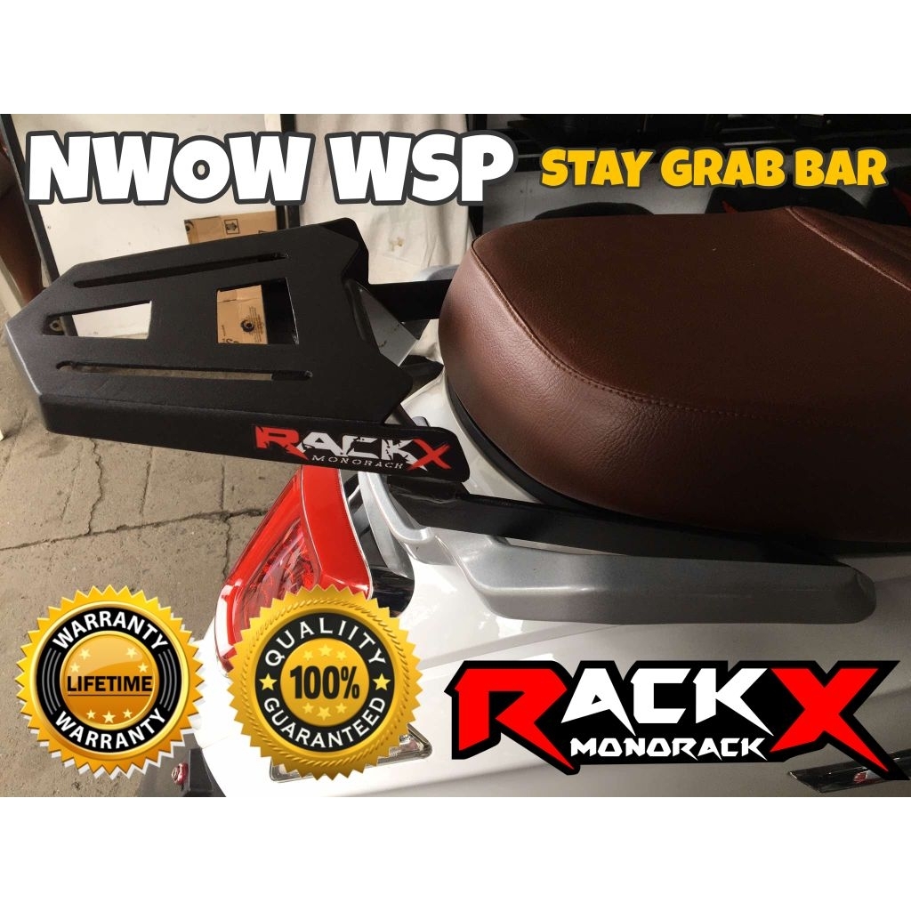 RACK X MONORACK FOR NWOW WSP EBIKE (STAY GRAB BAR) | Shopee Philippines