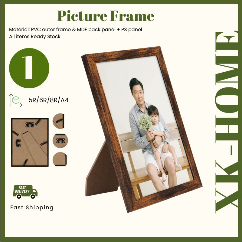 4R/5R/6R/A4 Modern Design PVC Photo Frame Simple Fresh Design ...