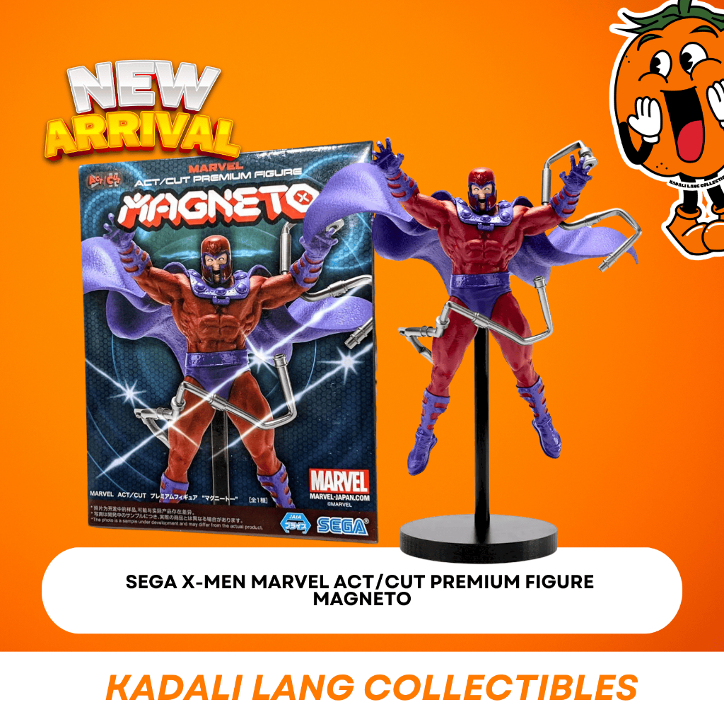 AUTHENTIC SEGA X-Men MARVEL ACT/CUT Premium Figure | Magneto | Shopee ...