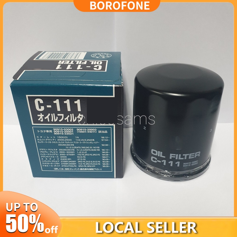 Genuine Vic Oil Filter C-111/C110/C-101/ C-106 for Toyota Revo ...