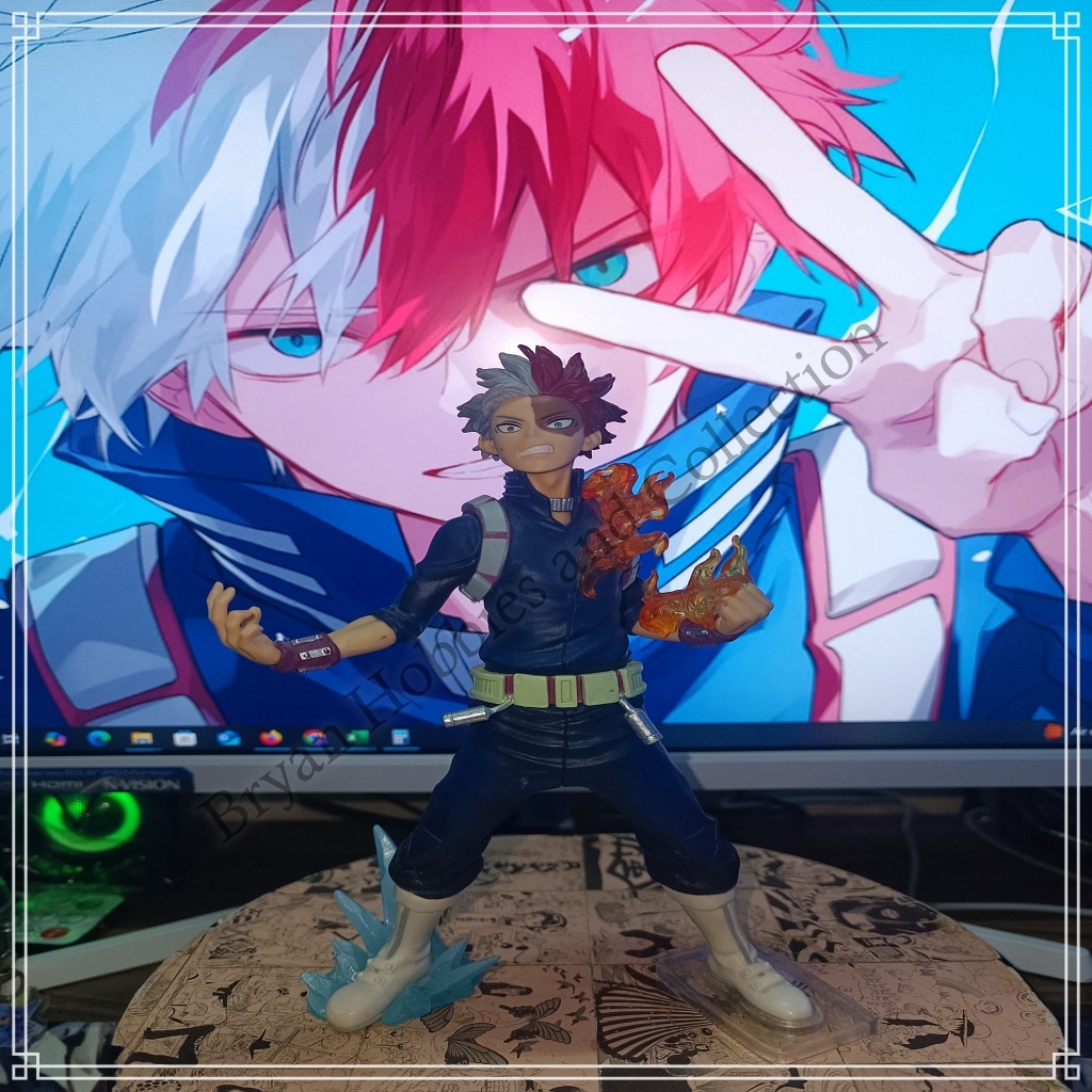 Authentic Shoto Todoroki of My Hero Academia Ichiban Kuji Prize C feat ...